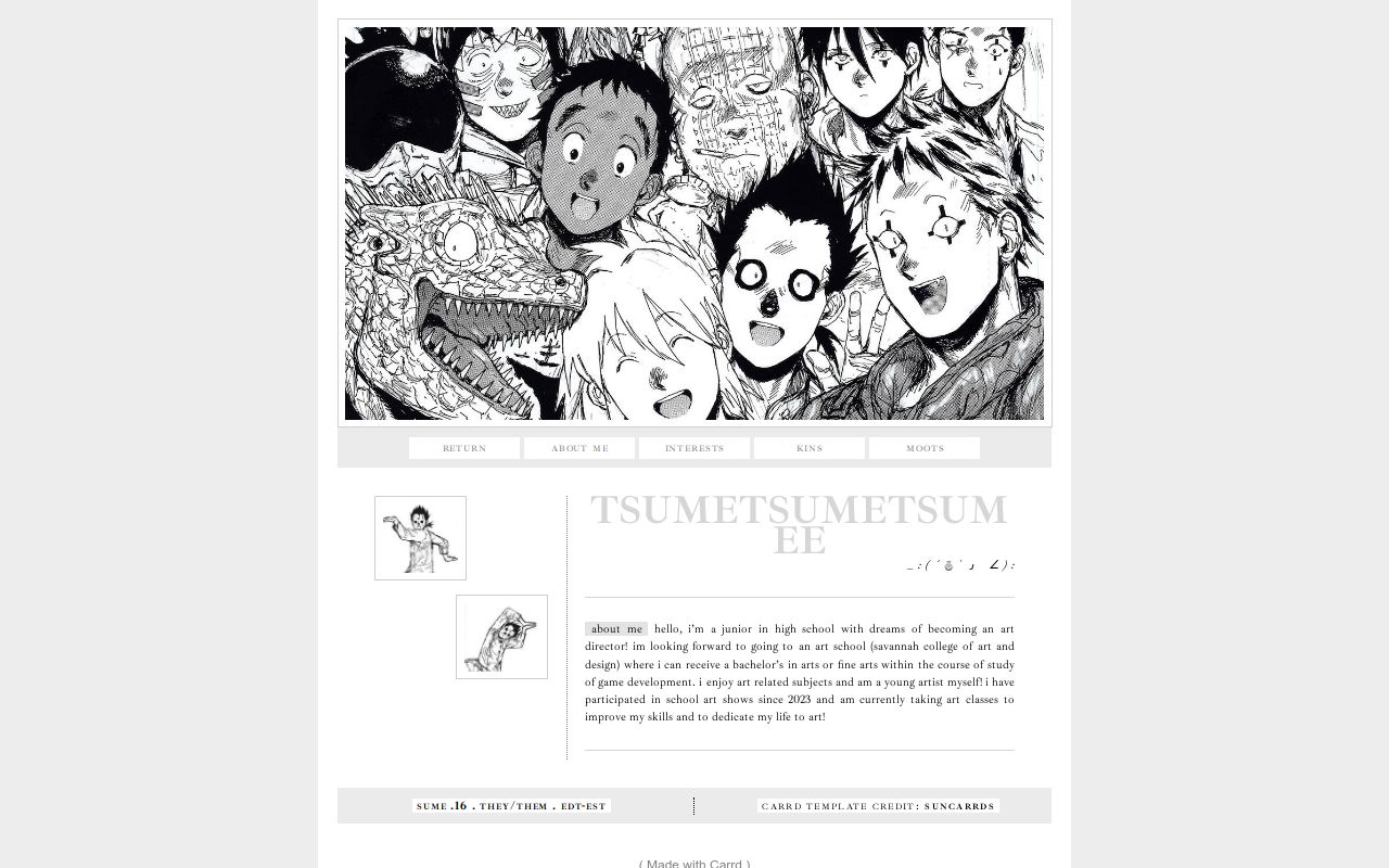 @tsumetsumetsumee’s silly carrd